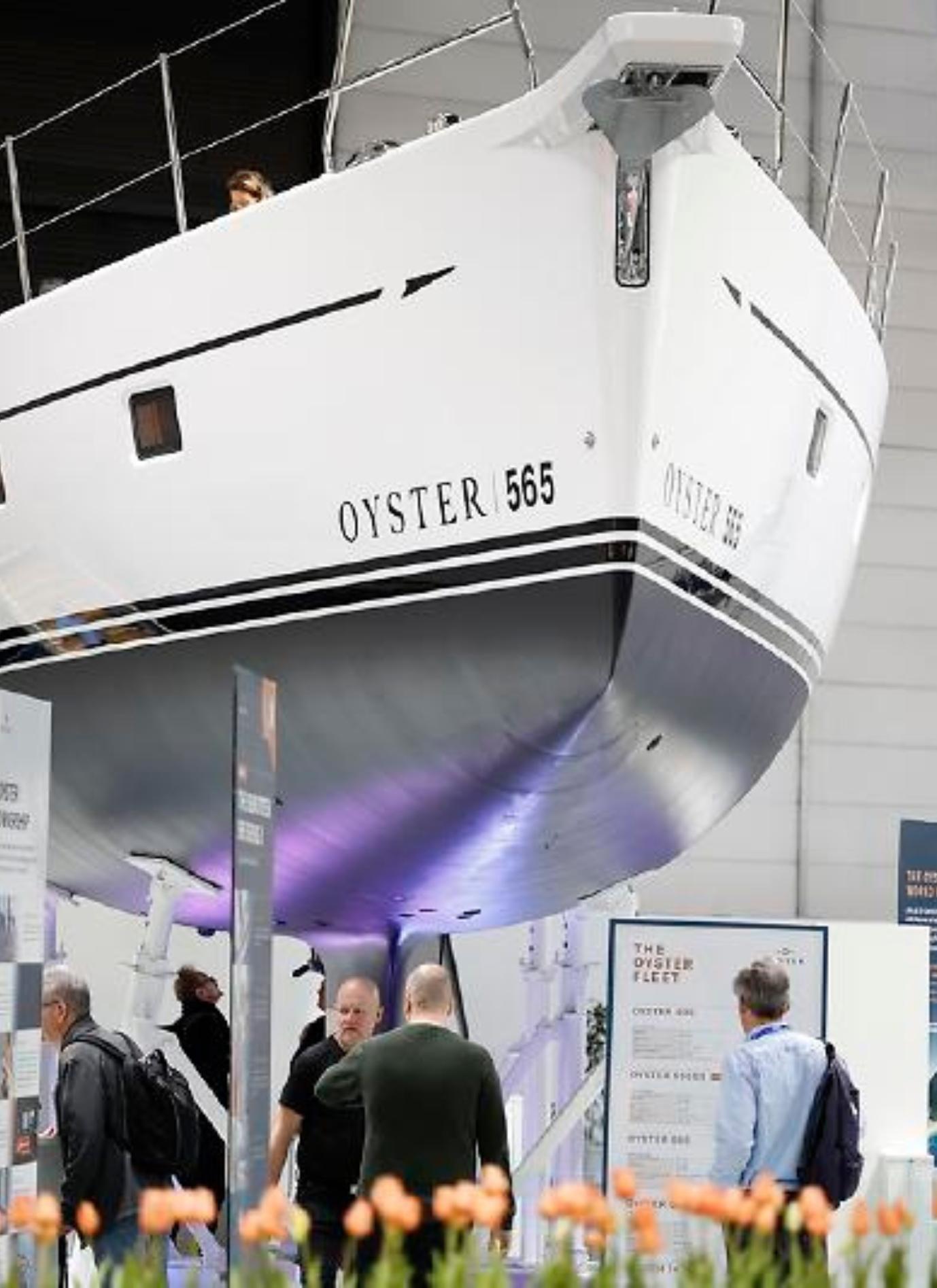 Oyster 565 - Out into the blue | Oyster Yachts